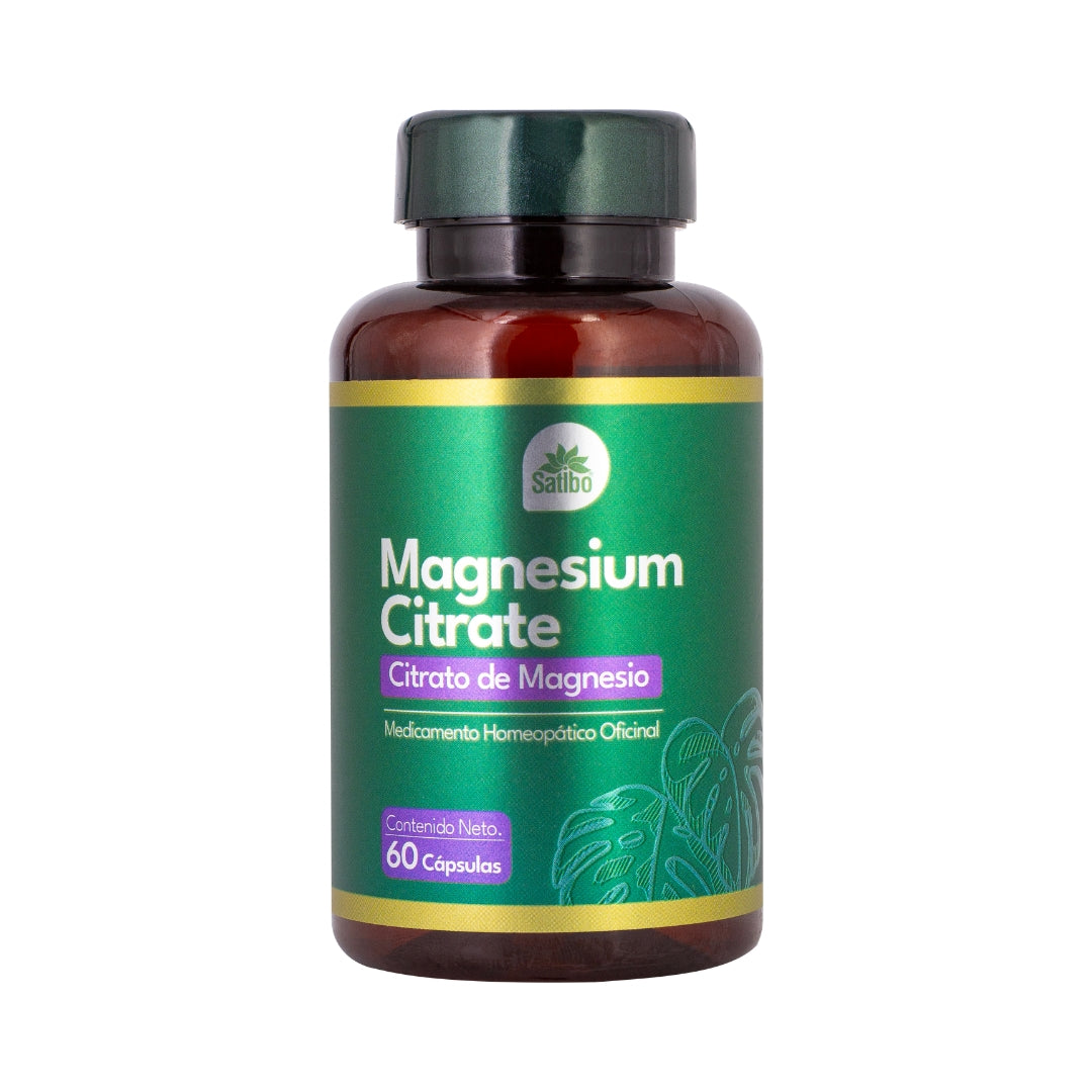 MAGNESIO CITRATO X 60 CAPSULAS SATIBO – Satibo